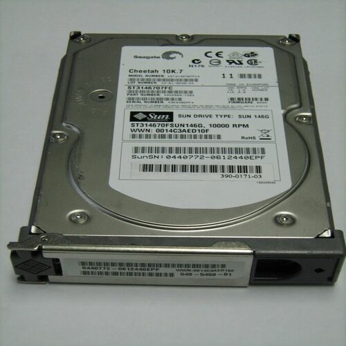 XTC-ST1CF-1TB7KZ Жесткий диск SUN 1TB 7.2K SATA для 6140 6180 6540 для сервера