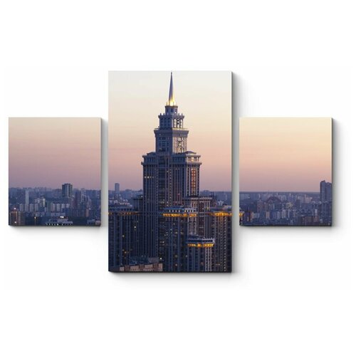 Модульная картина Чарующие виды Москвы160x104