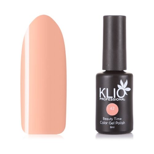 KLIO Professional Гель-лак для ногтей Beauty Time, 8 мл, №42