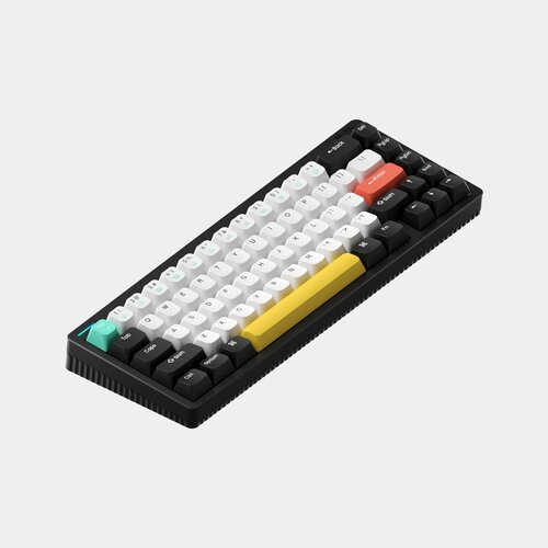 Беспроводная механическая клавиатура Nuphy Halo65, 67 клавиш, RGB подсветка, Brown Switch, Black