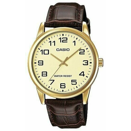 Наручные часы CASIO Collection MTP-V001GL-9B, золотой, желтый