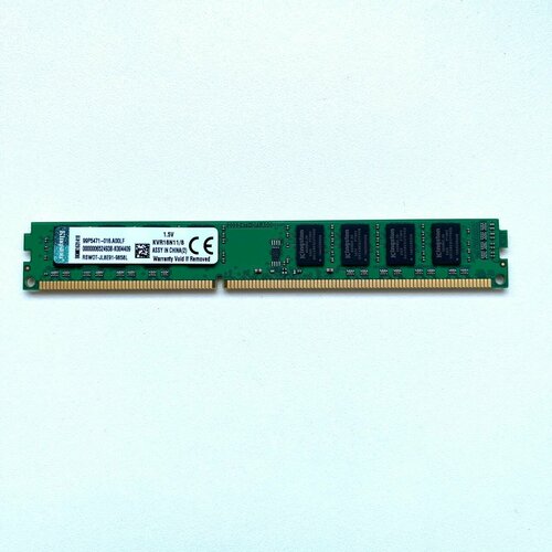 Оперативная память Kingston DDR3 8GB 1600Мгц 1.5v DIMM для ПК низкопрофильная