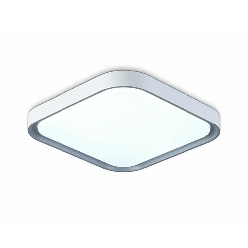 Потолочный светодиодный светильник 18W 5000K 250*250*60 (Без ПДУ), белый/серый