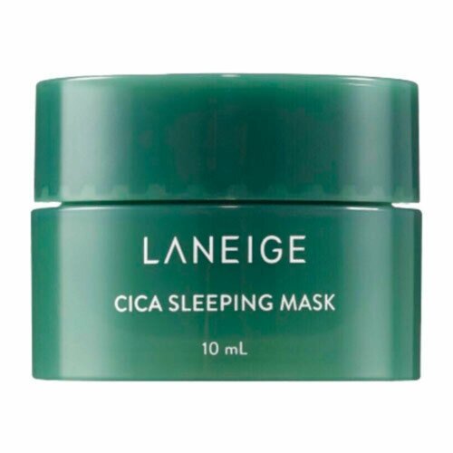 Laneige Маска ночная для лица восстанавливающая Cica sleeping mask green 10 мл.