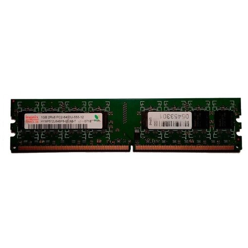 Оперативная память Hynix 1 ГБ DDR2 800 МГц DIMM CL5 HYMP512U64BP8-S5