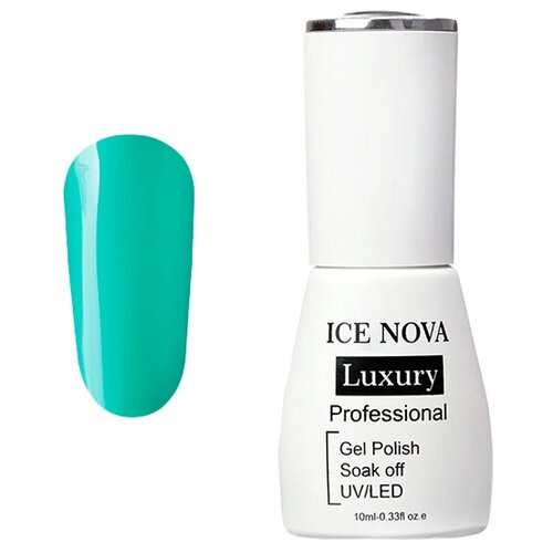 ICE NOVA Гель-лак Luxury Professional, 10 мл, 023 fern