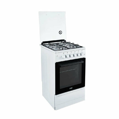 Кухонная плита MIU 5010 ERP ГК LUX с электродуховкой белая