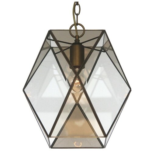Потолочный светильник Favourite Shatir 1629-1P, E27, 60 Вт, кол-во ламп: 1 шт., цвет: бронзовый