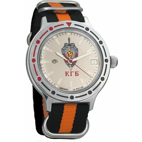 Наручные часы Восток Командирские Мужские Командирские 921892, оранжевый
