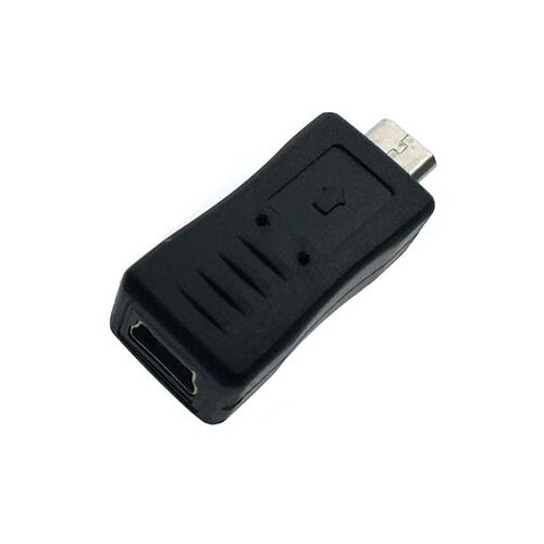 Переходник/адаптер ESPADA mini USB - micro USB (EUSB2mnBF-mcBM), 0.04 м, черный