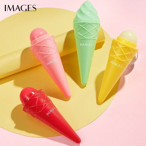Бальзам для губ в виде мороженого 6г - Клубника Images