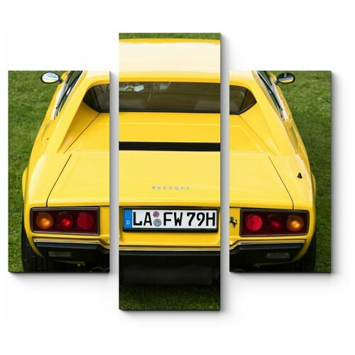 Модульная картина Ferrari Dino 308 GT4 Классический спортивный автомобиль100x90