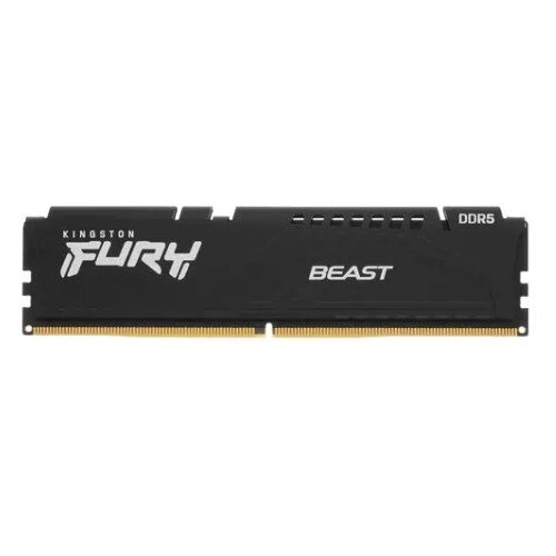 Kingston Модуль оперативной памяти 16ГБ DDR5 SDRAM Kingston FURY Beast KF556C40BB-16 (PC44800, 5600МГц, CL40) (ret)