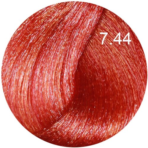FarmaVita Life Color Plus Крем-краска для волос, 7.44 насыщенный медный блондин, 100 мл