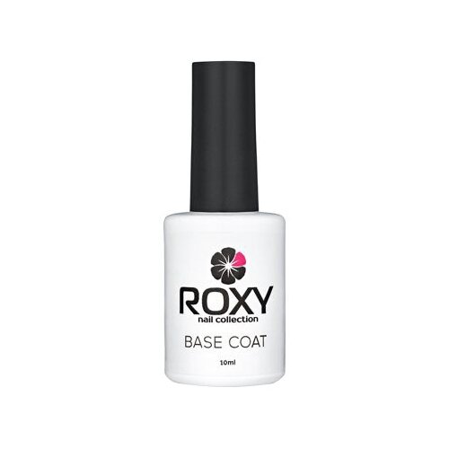 ROXY nail collection Базовое покрытие Base Coat, прозрачный, 10 мл