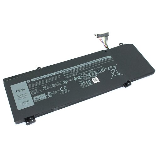 Аккумуляторная батарея для ноутбука Dell G5 15 5590 (1F22N) 15.2V 3750mAh 60Wh