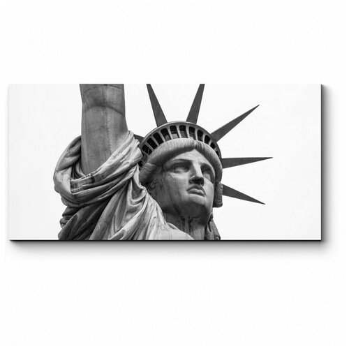 Модульная картина Величественная статуя Свободы 100x50