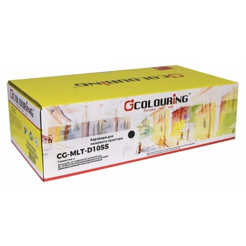 Картридж Colouring CG-MLT-D105S, 1500 стр, черный