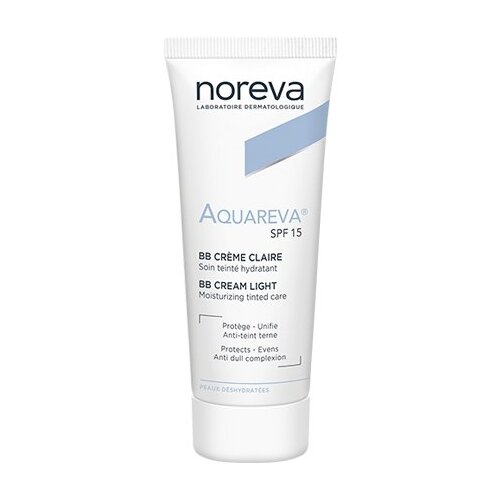 Noreva laboratories BB крем Aquareva, SPF 15, 40 мл, оттенок: light