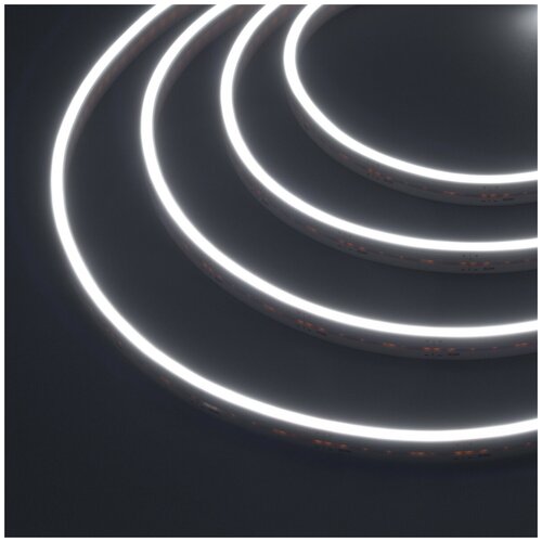Arlight Герметичная лента MOONLIGHT-5000S-SIDE-2835-120-24V White (6х12mm, 10W, IP67) (Arlight, Прямой вывод кабеля) 027946