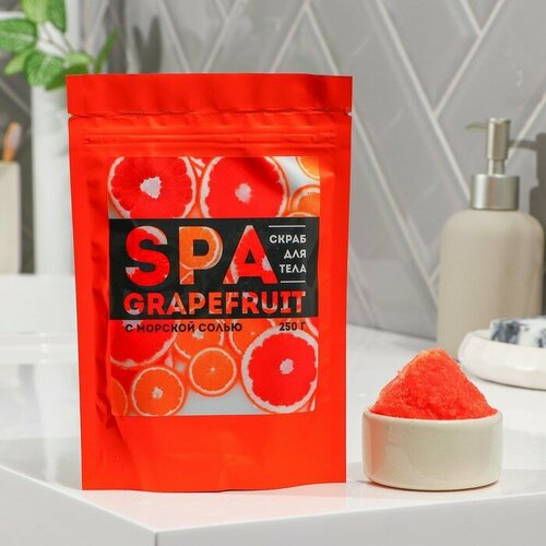 Beauty Fox Соляной скраб для тела «SPA grapefruit», 250 г