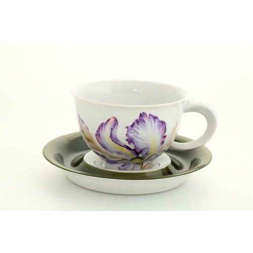 Чашка с блюдцем Чайная пара Артикул 52120411-310C