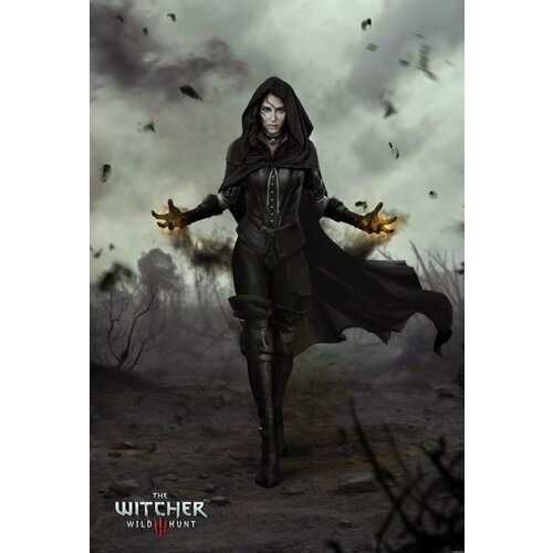 Плакат, постер на холсте The Witcher/Ведьмак. Размер 30 на 42 см