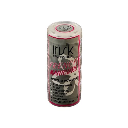 Irisk Professional набор акриловой пудры French Manicure A, 25 мл., разноцветный