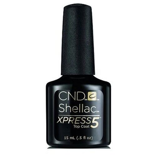 CND Верхнее покрытие Top Coat Xpress5, прозрачный, 15 мл