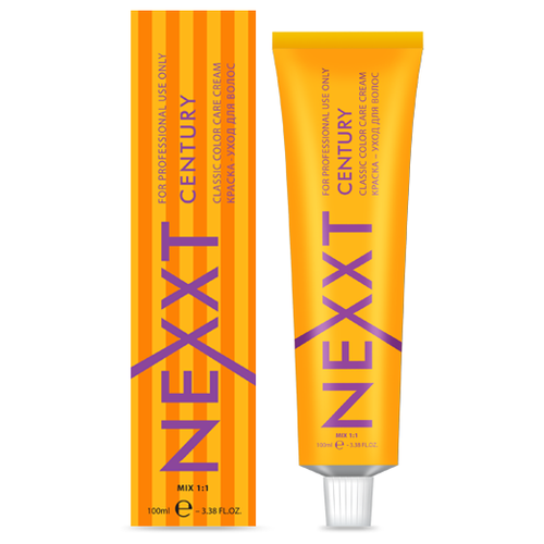NEXPROF стойкая крем-краска для волос Century Classic, 5.43 светлый шатен медно-золотистый