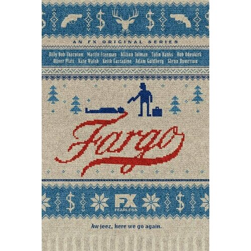 Плакат, постер на холсте Фарго (сериал) (Fargo), Мэтт Шекман, Скотт Уинант, Адам Бернштейн. Размер 30 х 42 см