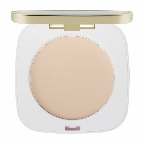 ZEESEA Пудра компактная Soft Velvet Pressed Powder, 7 г, 02 Natural / Натуральный