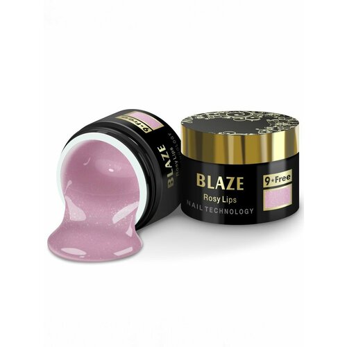 Гель для наращивания ногтей 9 FREE BLAZE Rosy Lips, 50 мл.