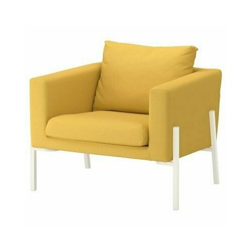 Чехол для кресла IKEA KOARP коарп Оррста, золотисто-желтый