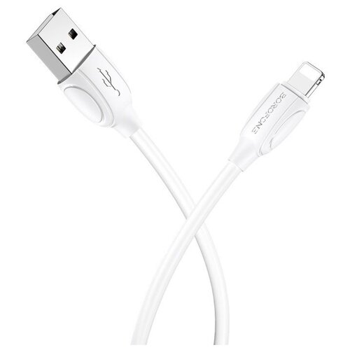 Кабель Borofone BX19 Benefit charging data cable for Lightning White