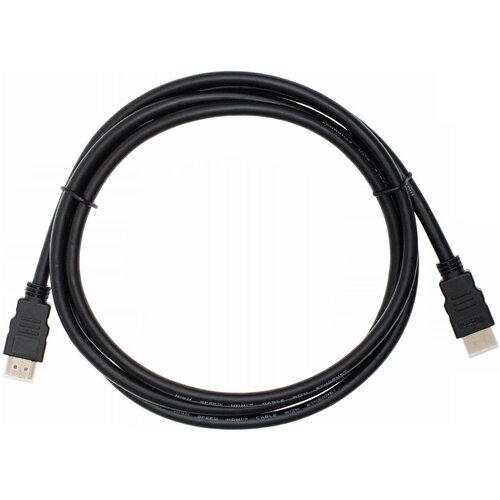 Кабель аудио-видео Cactus CS-HDMI.1.4-1.8 HDMI (m)/HDMI (m) 1.8м. позолоч. конт. черный