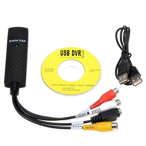 Видеозахват EasyCap адаптер для видео и аудио USB 2.0