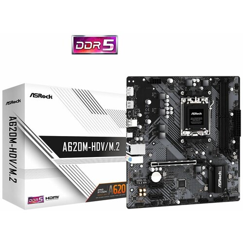 Материнская плата ASRock A620M-HDV/M.2, RTL