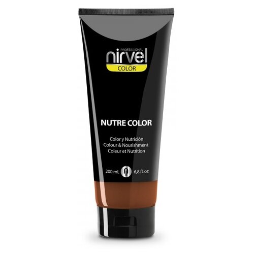 Nirvel Nutre Color Гель-маска для волос оранжевый, 200 мл