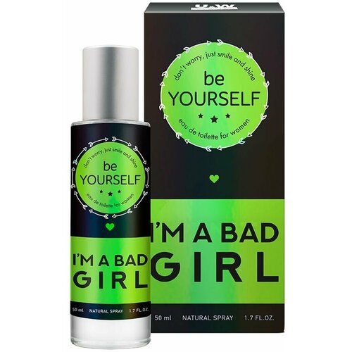 You&World Туалетная вода женская Be Yourself I'm a Bad Girl 50мл