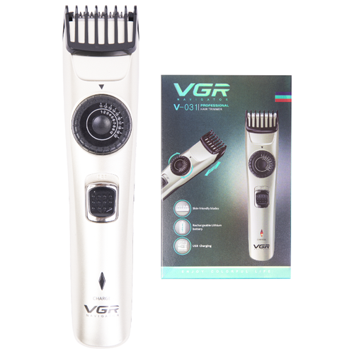 Триммер VGR V-031 для бороды и усов