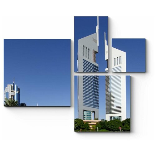 Модульная картина Роскошный отель в Дубае92x77