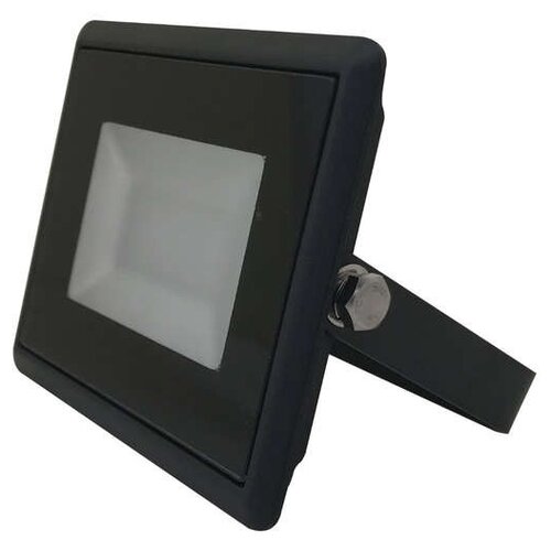 Прожектор OSRAM Eco Class Floodlight LED 20W1300/3000K Black IP65, 20 Вт, свет: теплый белый