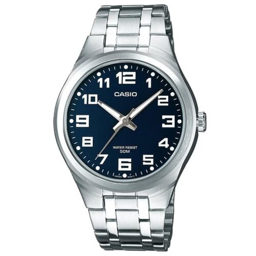 Наручные часы CASIO Collection Men MTP-1310PD-2B, серебряный, синий