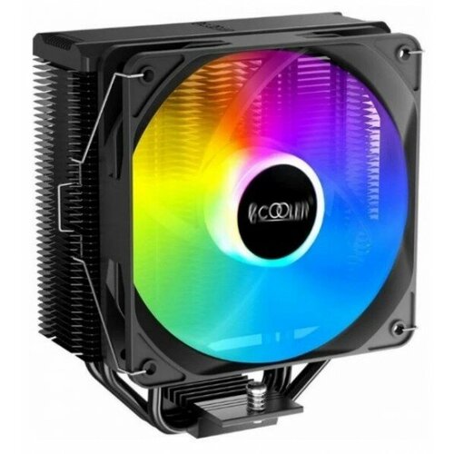 Кулер PCCooler Paladin EX300S S115X/1200/1700/AM4 (24 шт/кор, TDP 125W, 120mm PWM Dynamic Multi-Color LED, 3 тепловые трубки 6мм, 400-1800RPM, 28,6dBa