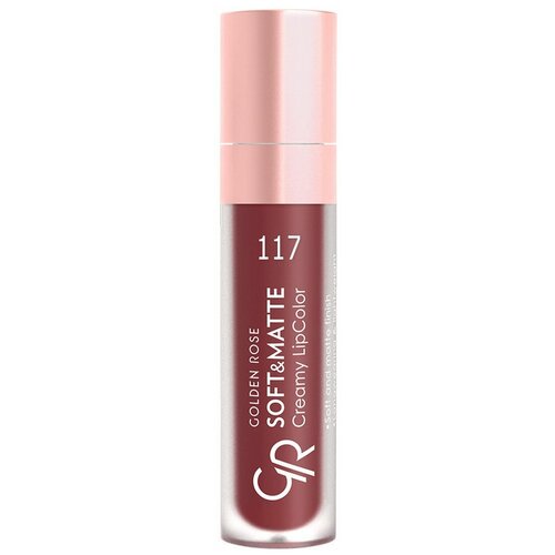 Golden Rose жидкая помада для губ Soft Matte Creamy Lipcolor, 5.5 мл