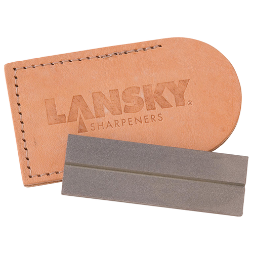 Точильный камень Lansky Diamond Pocket Stone LDPST, бежевый/серый