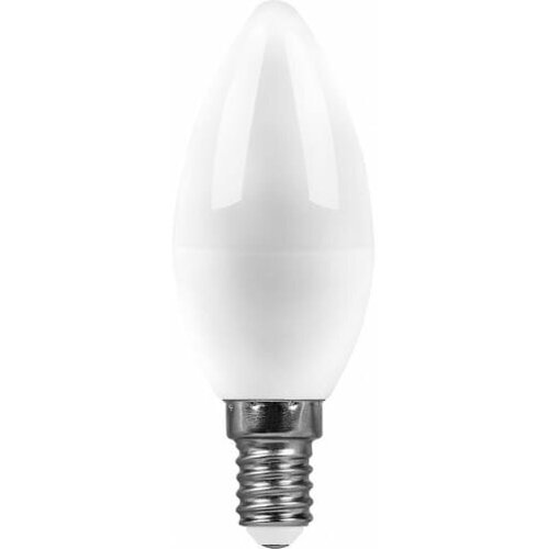 Лампа светодиодная LED 13вт Е14 белый матовая свеча (SBC3713) | код 55164 | SAFFIT ( 1шт. )