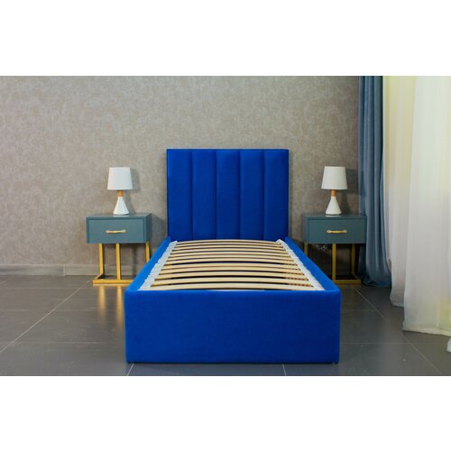 VIERO Кровать детская Бриз мягкое изголовье с размером спального места 90*200 см Ламельное основание.