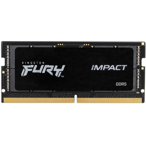 Kingston Оперативная память Kingston DDR5 32GB 5600MT/s CL40 SODIMM FURY Impact PnP